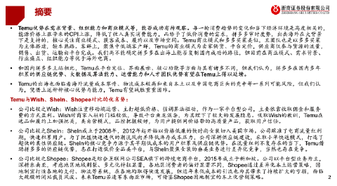 拼多多海外电商（Temu）研究